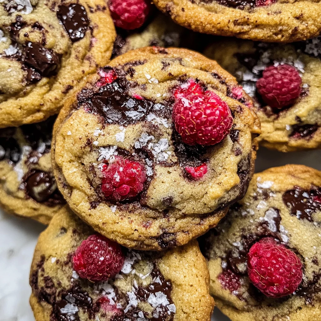 Raspberry Chocolate Chunk Cookies – Easy & Irresistible