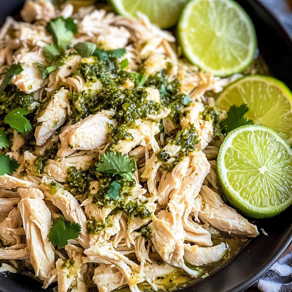 Slow Cooker Cilantro Lime Chicken
